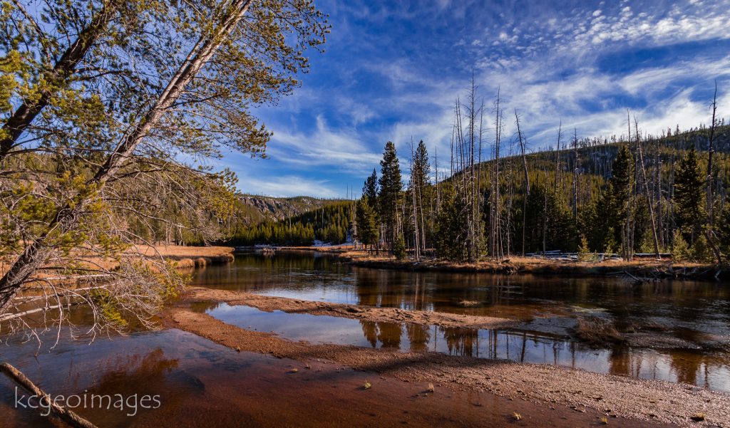 Shrinking Water-Gibbon River - KC Geo Images